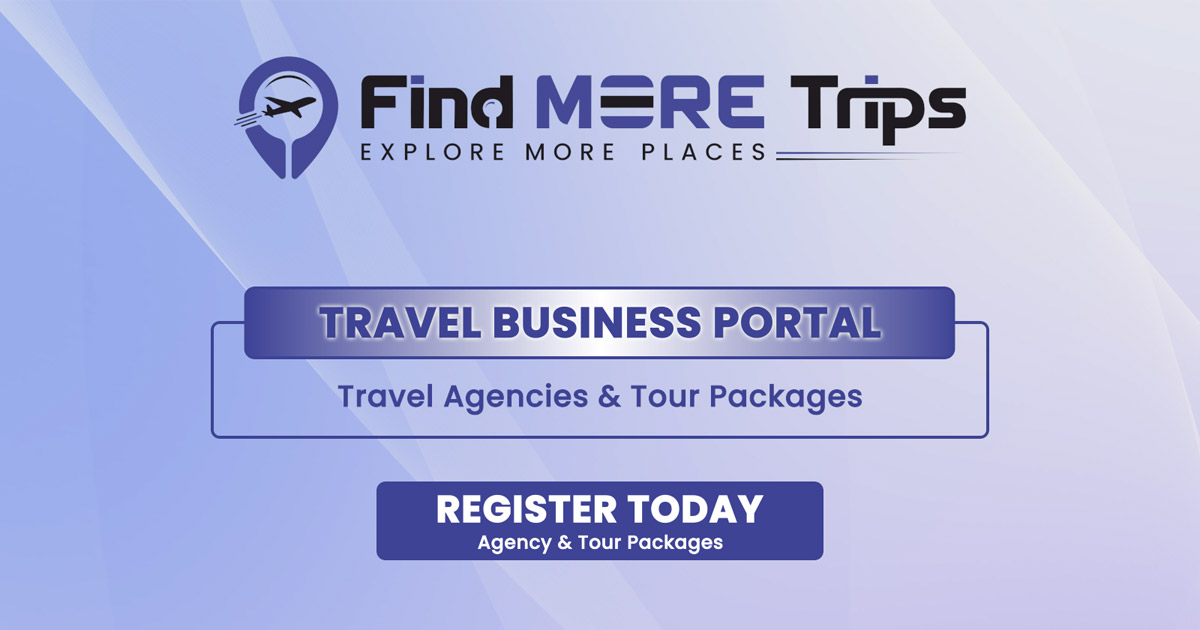 Travel Business Portal for Travel Agencies, Stays and Travelers | Find ...